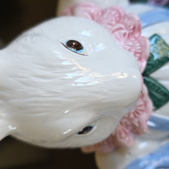 Fitz and Floyd | Kitchen | Vintage Fitz And Floyd Bloomers Bunny Teapot ...